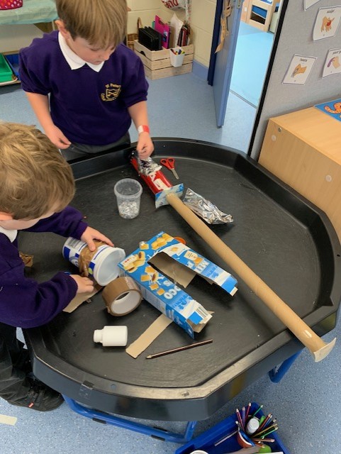 Reception colour mixing and funny haircuts! | Art