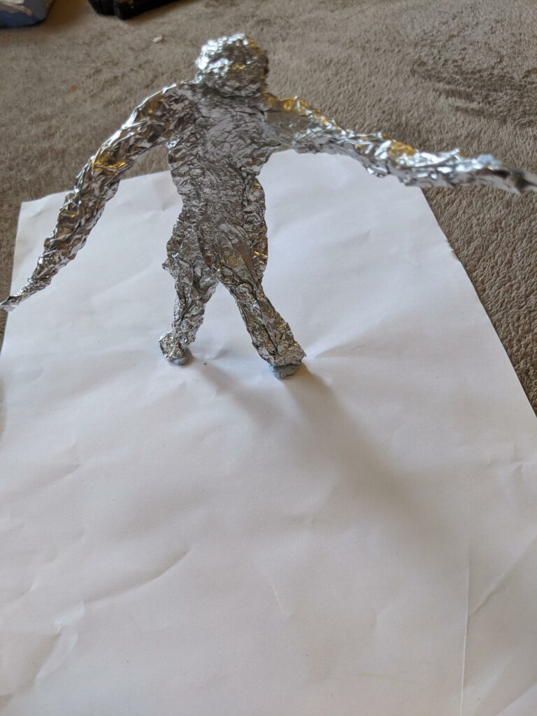 Year 4 Tin Foil People Art Gallery | Art